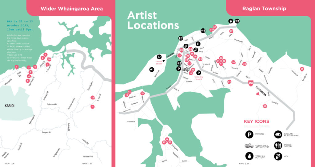 Maps – Raglan Arts Weekend